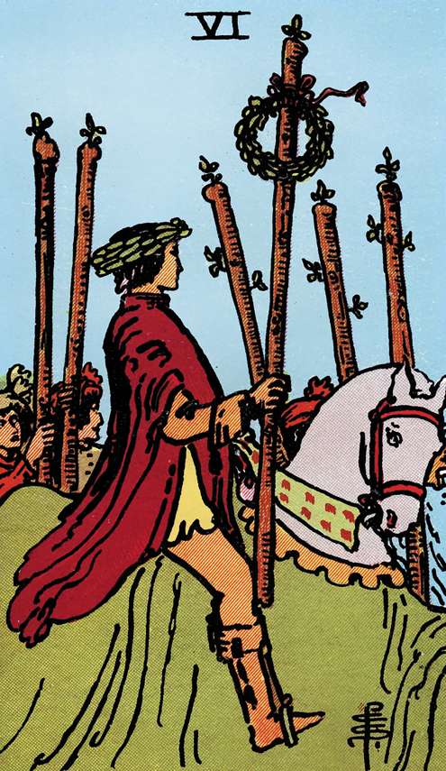 Six of Wands | tarotnova.ai